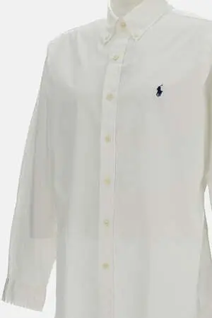Polo Ralph Lauren Shirt In Twill - White