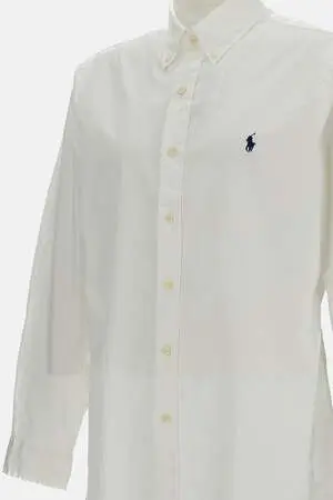 Polo Ralph Lauren Shirt In Twill - White