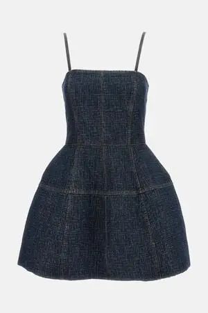 Fendi Ff Denim Dress