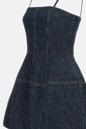 Fendi Ff Denim Dress