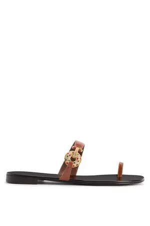 GIUSEPPE ZANOTTI Jaylen Flat Thong Sandals - Gold