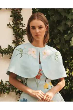 Mestiza New York Promenade Embroidered Capelet