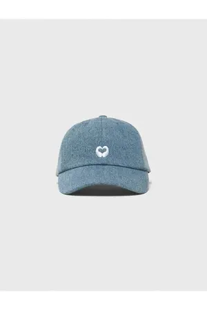 Maje Denim Cap - Blue