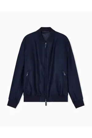 Giorgio Armani Cashmere Drap Blouson