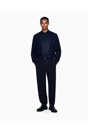 Giorgio Armani Cashmere Drap Blouson