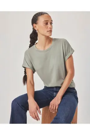 Splendid Curved Hem Tops