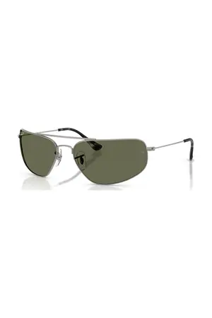Ray-ban Full Rim Rectangle Sunglasses - Teal