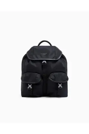 Emporio Armani Backpacks - Black