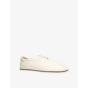 Dear Frances Lace-up Leather Trainers