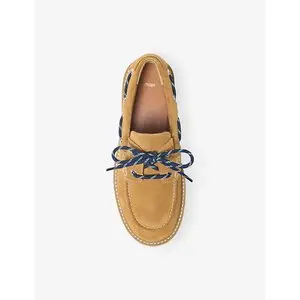 Maje Suede Boat Shoes