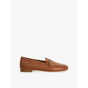 DUNE Leather Loafers - Tan Leather