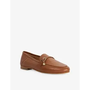 DUNE Leather Loafers - Tan Leather