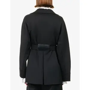 Alaïa Belted Wool Jacket