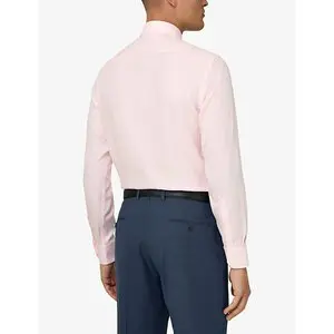 Boggi Milano Slim-fit Cotton-twill Shirt