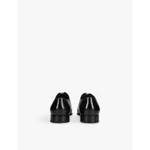 Zegna Vienne Leather Oxford Shoes