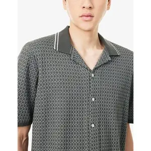 Rag & Bone Harvey Camp-collar Knitted Shirt