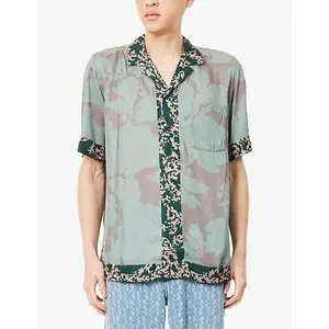 Dries Van Noten Carltone Graphic-print Woven Shirt
