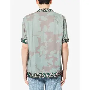 Dries Van Noten Carltone Graphic-print Woven Shirt
