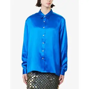ZANKOV Long-sleeved Silk Shirt