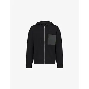 Loewe Leather Patch-pocket Wool Hoody