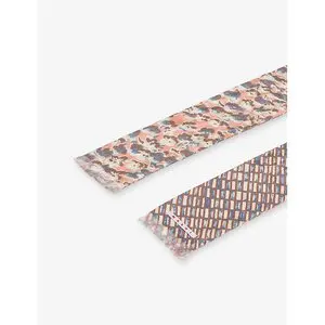 Marni Printed Slim Silk Scarf - Crc24