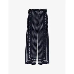 Maje Printed Pants For Women