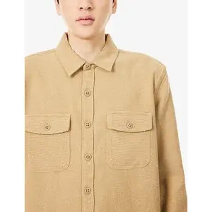 Paige Seymore Patch-pocket Cotton Overshirt