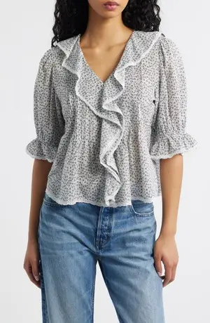 Madewell Embroidered Blouses