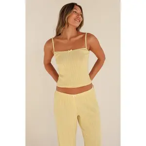 DIPPIN DAISY'S Cupid Bandeau Tank Top - Vanilla