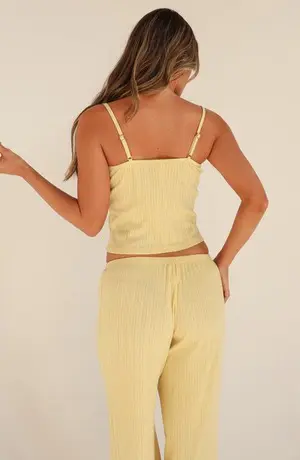 DIPPIN DAISY'S Cupid Bandeau Tank Top - Vanilla