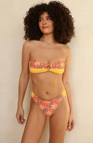 DIPPIN DAISY'S Super Cheeky Bikini Bottom - Fiesta