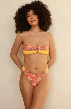 DIPPIN DAISY'S Super Cheeky Bikini Bottom - Fiesta