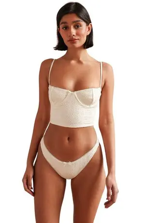 DIPPIN DAISY'S Cherie Tankini Top - Creme