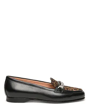 Santoni Mid Calf Flats For Women