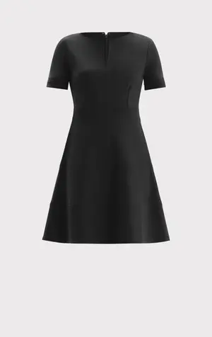 Herve Leger Dinah Fit & Flare Dress