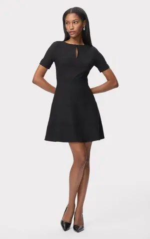 Herve Leger Dinah Fit & Flare Dress