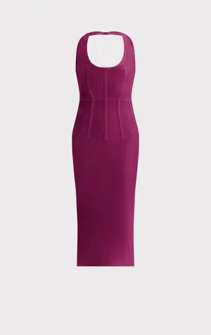 Herve Leger The Willa Midi Dress