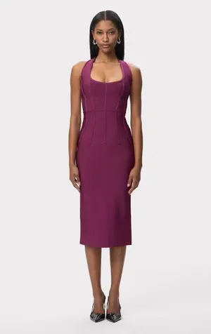 Herve Leger The Willa Midi Dress