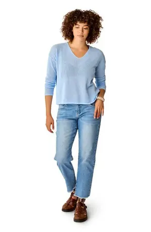 Carve Designs Austin Crop Jeans - Blue Tide