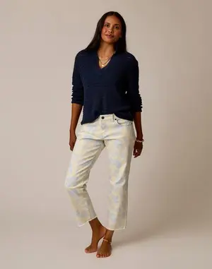 Carve Designs Frill Jeans For Women