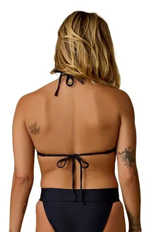Carve Designs Bia Compression Bikini Top - Black
