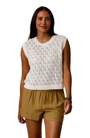 Carve Designs Fox Pullover Sweater - Cloud