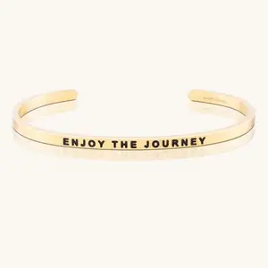 MANTRA Enjoy The Journey Cuff Bracelet