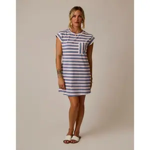 Carve Designs Cosmo Mini Dress Captain Rose Stripe