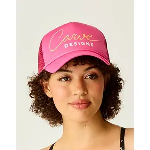 Carve Designs Trucker Cap - Hot Pink