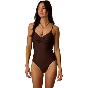 Carve Designs Sol Compression One Piece - Coffee