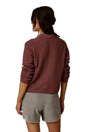 Carve Designs Morgan Polo Sweater - Coco