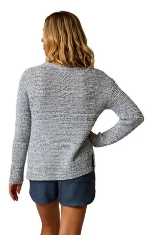 Carve Designs Clarissa Marled Sweater - Captain