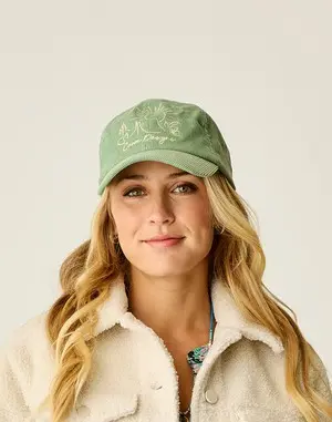 Carve Designs Corduroy Cap - Haze