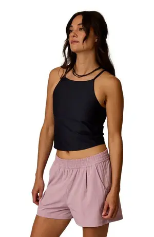 Carve Designs Boca Compression Tankini Black